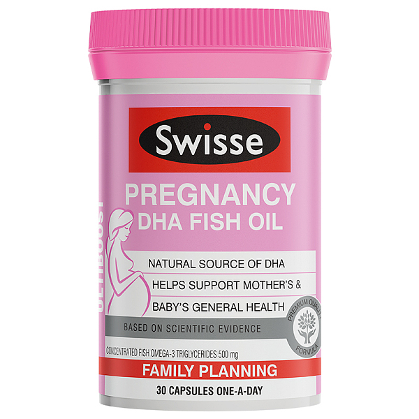Swisse斯维诗孕产妇DHA鱼油胶囊30粒说明书,价格,多少钱,怎么样,功效作用-九洲网上药店