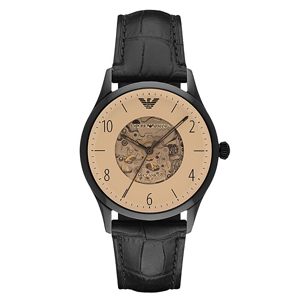 阿玛尼(Emporio Armani)手表男士手表 全自动机械镂空时尚商务男表机械表 机械钢带男表 AR1923说明书,价格,多少钱,怎么样 ...