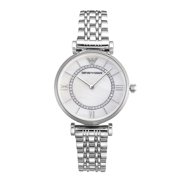 阿玛尼（Emporio Armani)满天星手表 钢质表带女士经典时尚休闲石英腕表 AR1908说明书,价格,多少钱,怎么样,功效作用-九洲网上药店